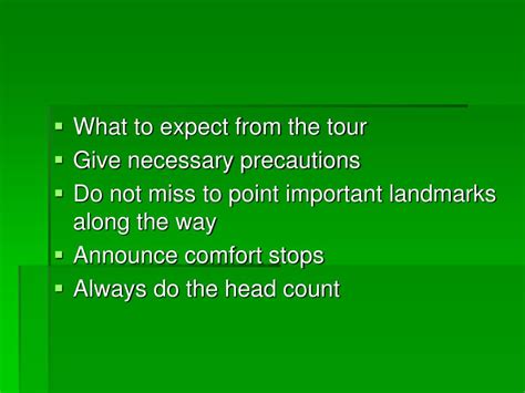 PPT Tour Guiding Techniques PowerPoint Presentation Free Download ID