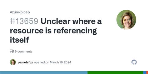 Unclear Where A Resource Is Referencing Itself · Issue 13659 · Azure