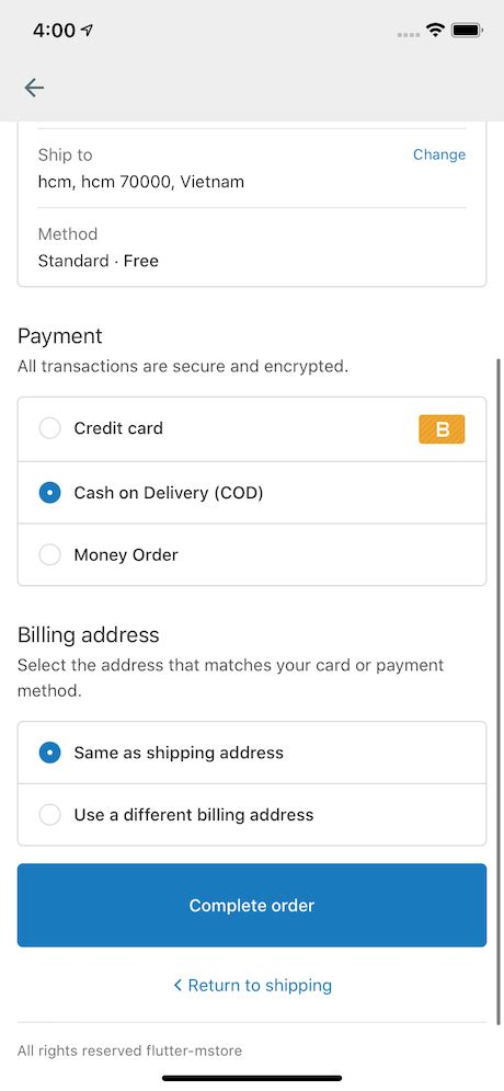 Fluxstore Shopify The Best Flutter E Commerce App By Inspireui