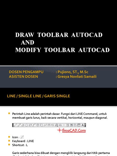 Drawandmodify Toolbar Autocad Pdf