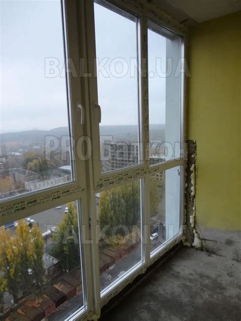 Французский балкон с демонтажом плиты Новостройка Balcony Decor Kiev