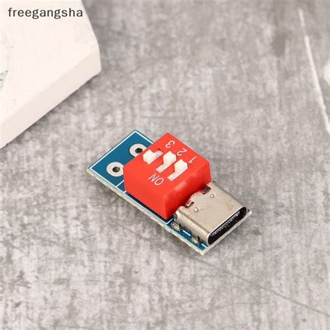 FREG USB C PD Trigger Board Module PD QC Decoy Board Fast Charge USB Type C To V V V V