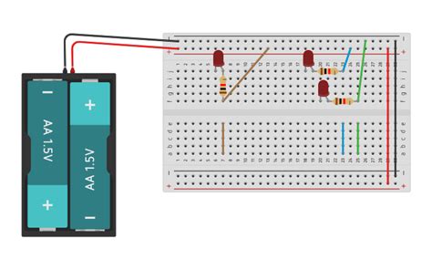 Circuit Design Q 7 Basic Electrical Circuit Starter Tinkercad