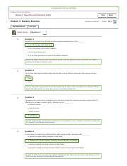 Module Mastery Exercise Babeogy Pdf X Your Assessment Has Been Submitted Auditing FALL