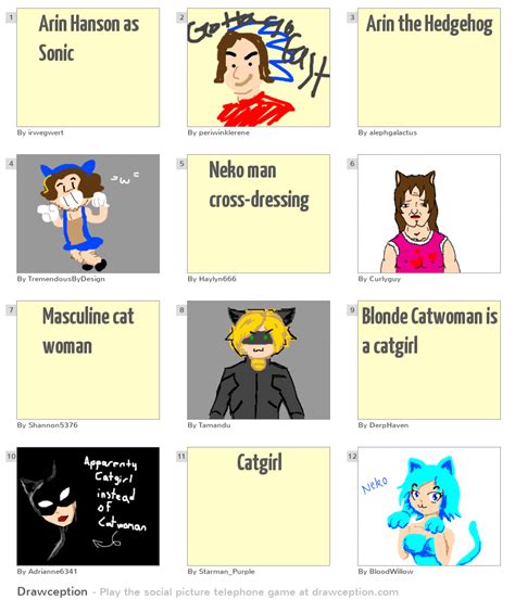 Arin Hanson As Sonic Drawception