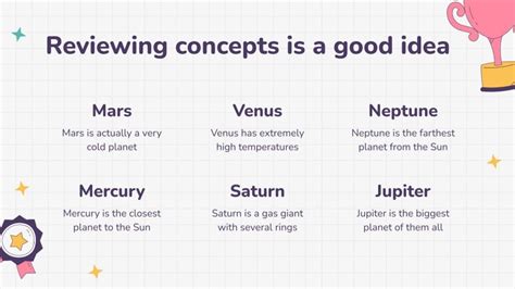 Graph Paper Doodle Notebook Google Slides PPT