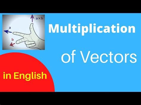 Multiplication Of Vectors Svtuition