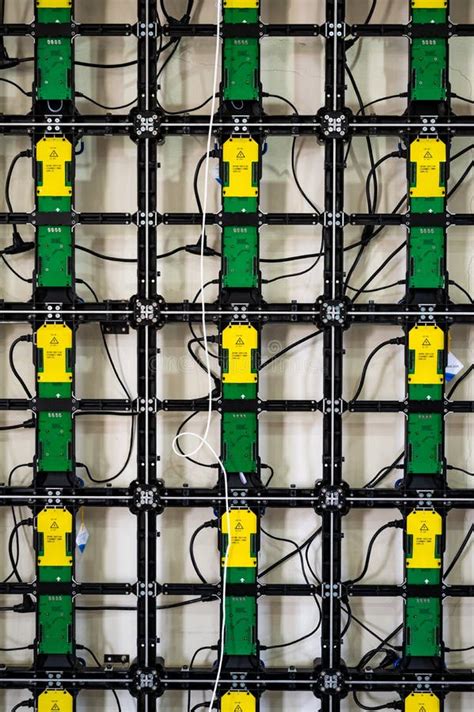 Circuit Board Of LCD Panel Stock Photo Image Of Electricity 178964626