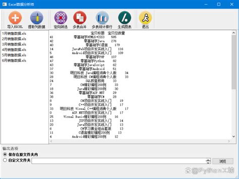 基于pythonpyqt5的excel助手小工具