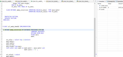 Abap Managed Database Procedure Sap Community