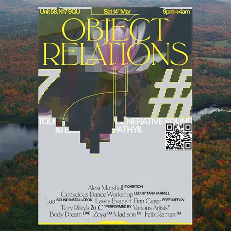 artwork for object relations party