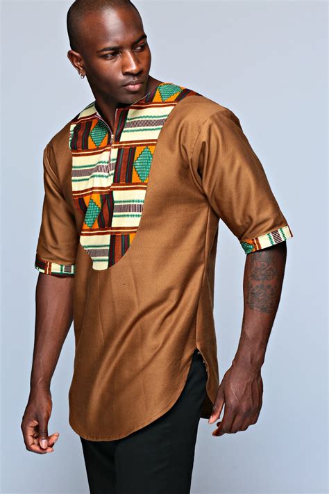 Dashiki Un Atuendo Muy Popular Entre Los Hombres Que Consiste En Una