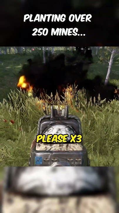 Placing 250 Landmines Outside My Base In Rust Funny Rust
