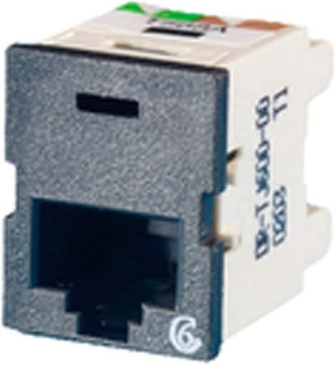 Ortronics Clarity Tracjack Cat6 Jack Black Or Tj600 00 Electronics