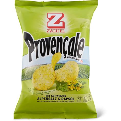 Zweifel Original · Chips · Provençale • Migros