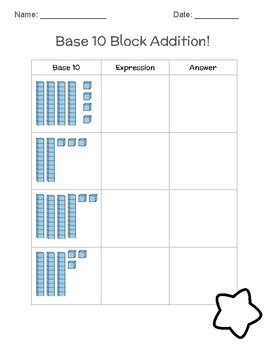 Base Addition By Allies Printables And Resources TPT