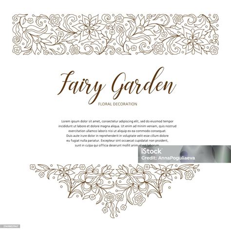 벡터 꽃 선형 프레임 소품 테두리 카드 디자인 서식 파일입니다 동양 스타일의 요소 꽃 윤곽 테두리 미리 만들어진 카드 아랍 장식 고립된 장식품 각도에 대한 스톡 벡터 아트