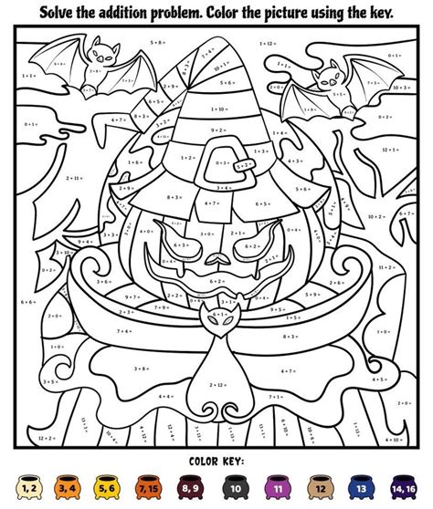 Pin By Jennifer Quant On Halloween Worksheets Halloween Math