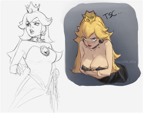 Smollb Nsfw Bowsette Mario Series New Super Mario Bros U Deluxe Nintendo Highres Girl