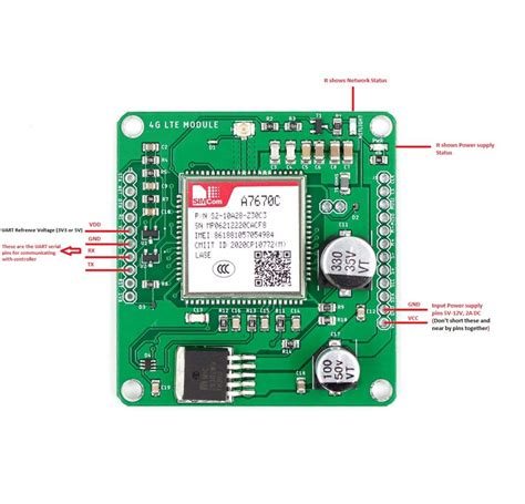 Buy Sim A7670c 4g 2g Lte Development Board Ktron India