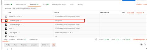 Solve The Problem Of Content Type ‘textplain Charsetutf 8 Not
