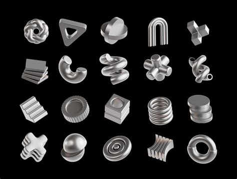 3d Geometry Abstract Shape Objects Ft Shape And Abstract Envato