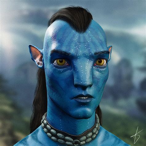 Jake Sully Bust Nomad Procreate Rnomadsculpting