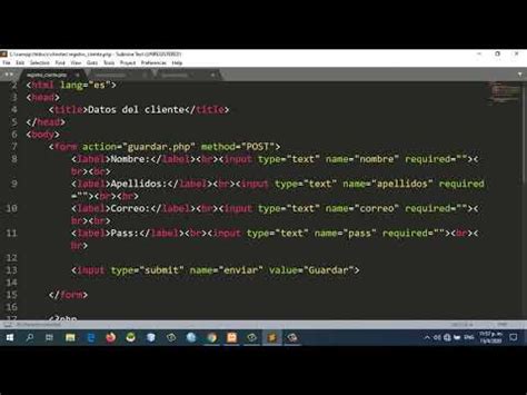 Insertar Datos En MySQL Con PHP PDO Guía Práctica MySQL YA