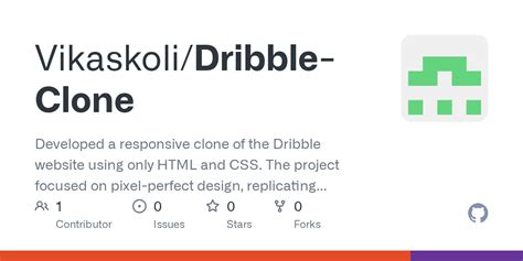Github Vikaskolidribble Clone Developed A Responsive Clone Of The