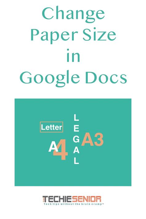 How To Change Paper Size In Google Docs