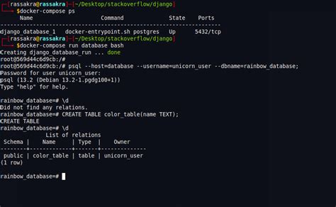 Problem Building Django Postgresql Containers In Docker On Windows 10 Stack Overflow