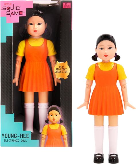 Squid Game Young Hee Doll From The Netflix Series Play Red Light Green Light With The