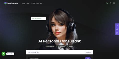 Modernee — Ai Company And Digital Agency Wordpress Theme By Themerex