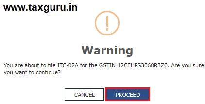 All About Filing Of Form GST ITC A With FAQs