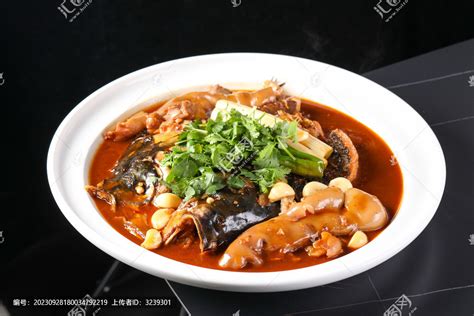 鱼头烧猪蹄图片素材下载 食品餐饮素材下的中国菜系图片素材 汇图网