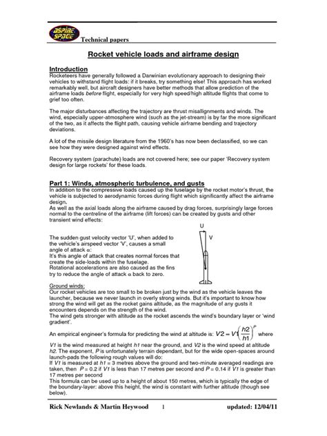 Rocket Vehicle Loads And Airframe Design Pdf Beam Structure Bending Rocket Vehicle Loads And Airframe Design Pdf Beam Structure Bending