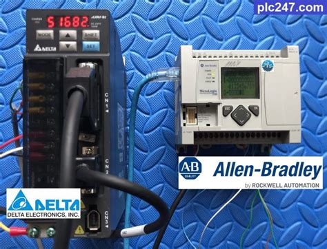 Micrologix 1100 Servo Control Delta B2 Tutorial