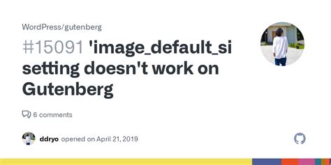 Imagedefaultsize Setting Doesnt Work On Gutenberg · Issue 15091