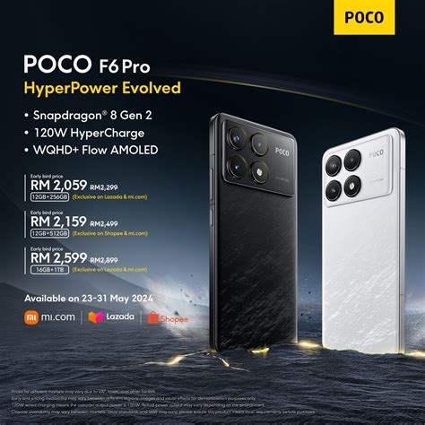 Poco F Pro Malaysia Snapdragon Gen Flagship Phone