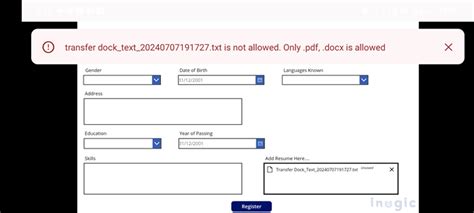 attachment control in power apps implementing file type validation