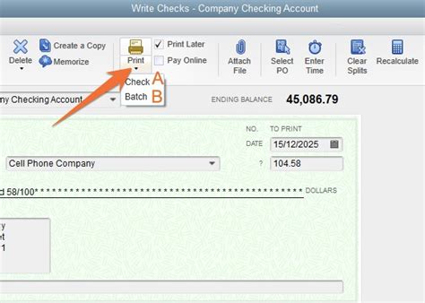 How To Print Checks In Quickbooks Desktop A Guide