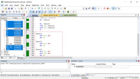 在keil环境中真机模拟编写并调试一个简单的stm32程序keil简单程序 Csdn博客 在keil环境中真机模拟编写并调试一个简单的stm32程序keil简单程序 Csdn博客