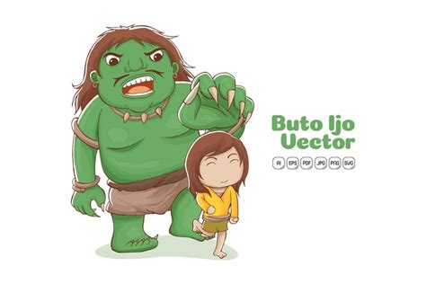 Buto Ijo Vector
