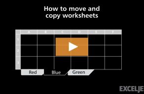 Excel Shortcut Drag To Duplicate Worksheet Exceljet