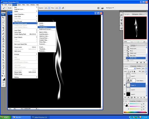 Cara Membuat Efek Api Menggunakan Photoshop Sinichinet