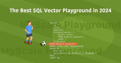 Myscale On Linkedin Myscale Playground The Best Sql Vector Playground