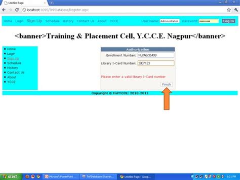Training And Placement Database Management System Ppt