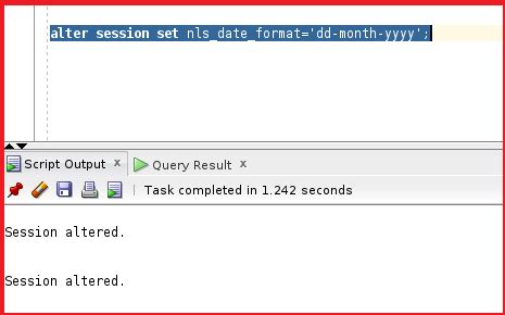 Alter Session In Oracle With Examples Dot Net Tutorials