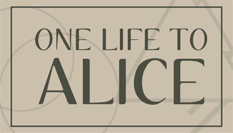 One Life To Alice On Steam