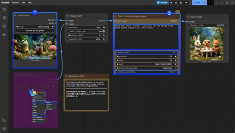 Comfyui Flux1 Kontext Pro Image Api Node Official Example Comfyui